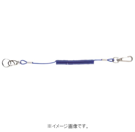 ＜特長＞ ●ステンレスワイヤを特許ループ加工で形状記憶し、ウレタン被膜加工を施していますので伸縮性に優れています。 ●復元力、安全強度、寒冷地の使用や耐候性にも優れ、ループの型崩れも生じません。 ＜用途＞ ●高所作業時の工具落下防止・軽量小...