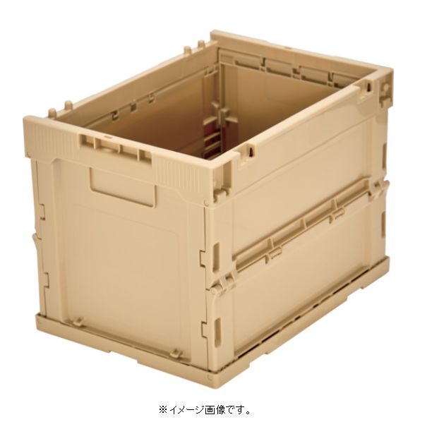 ＜特長＞ ●パーツは全てポリプロピレン製ですので分解することなくリサイクルが可能です。 ●折りたたんだ時の高さを最大限まで追求、従来タイプに比べて最大34%低く、これにより輸送運賃・保管スペースを大幅に削減することができます。 ●シボ加工を...