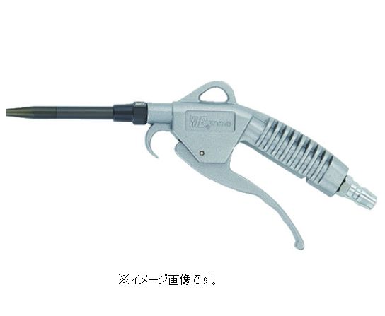 ＜仕様＞ ●最高使用圧力:1MPa ●ノズル長さ(mm):100 ●ノズル口径(mm):3.5 ●ノズル取付口:G1/8 ●エア取付口:G1/4 ●全長(mm):255 ●質量(g):127 ＜特長＞ ●エアダスターガン本体にマグネシウム合...