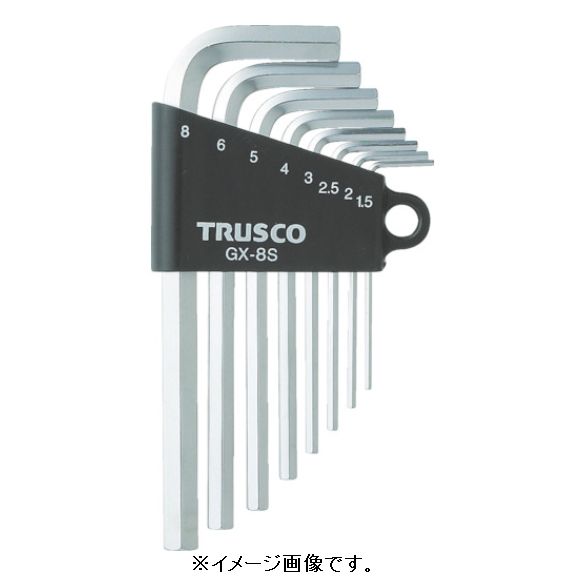 ＜特長＞ ●短い方を使い、長い方を持てば、大きな力で締めることができます。また長い方を使い、短い方を持って回せば、早い回転で締めることができます。 ●硬度はHRC54～59です。 ＜仕様・規格＞ ●セット内容(mm)：1.5、2、2.5、3...