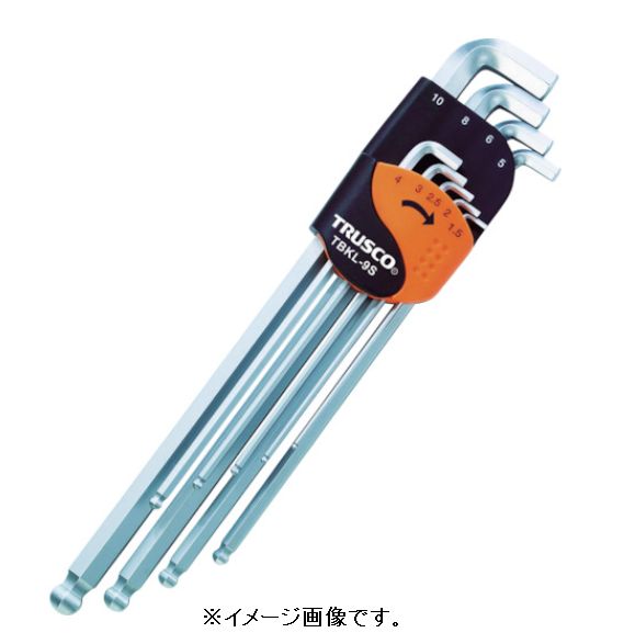 ＜特長＞ ●高トルク、強靭なニッケルクロムモリブデン鋼を採用しています。 ●ホルダが回転でき、各サイズのレンチの出し入れがしやすいです。 ●硬度は、HRC55～60です。 ＜仕様・規格＞ ●セット内容(mm)：1.5、2、2.5、3、4、5...