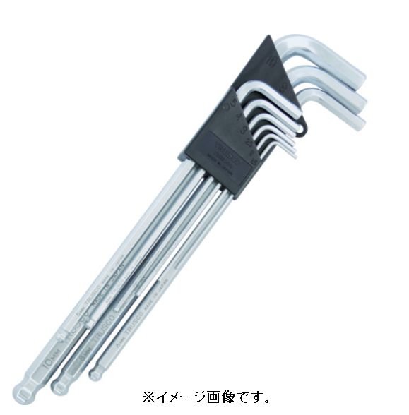 ＜特長＞ ●30°回転させて製造しており、使い勝手を考慮した六角棒レンチです。 ●特殊加工技術により、強靭な耐久性と耐摩耗性があります。 ●ボールポイントで本締めも可能です。 ●トリプルハンドルを使用すれば、通常の4倍の力で締め付けできます...