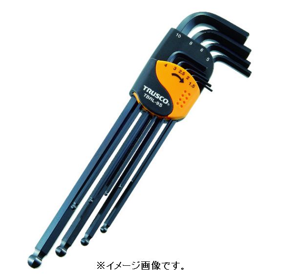 ＜特長＞ ●ホルダが回転でき、各サイズの六角棒レンチの出し入れがしやすいです。 ●表面処理は黒染め加工です。 ●硬度はHRC52～56です。 ＜仕様・規格＞ ●セット内容(mm)：1.5、2、2.5、3、4、5、6、8、10 ●セット内容(...