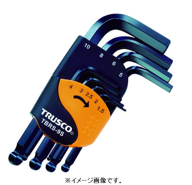 ＜特長＞ ●ホルダが回転でき、各サイズの六角棒レンチの出し入れがしやすいです。 ●表面処理は黒染め加工です。 ●硬度はHRC50～58です。 ＜仕様・規格＞ ●セット内容(mm)：1.5、2、2.5、3、4、5、6、8、10 ●セット内容(...