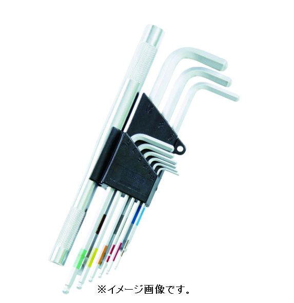 ＜特長＞ ●短手側の先端をハーフボールポイント加工をしています。ハーフボールにすることで、六角穴へのアプローチが従来品より容易になります。 ●ハーフボール加工にする事で、入れやすさと従来品と同等レベルのトルク伝達力を実現しています。 ●最大...