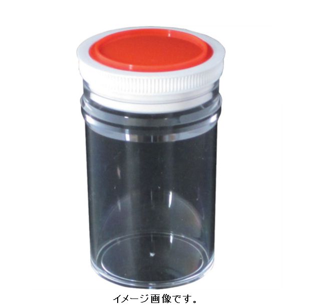 ＜特長＞ ●粉末・錠剤用標本瓶または見本容器として便利です。 ＜仕様・規格＞ ●押し込みフタ ●耐熱温度：80℃ ●直径(mm)：52.5 ●高さ(mm)：95.5 ●口径(mm)：51 ●容量(ml)：120 ●色：透明 ●フタ色：橙 ●...