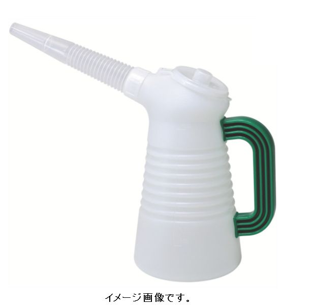 ＜特長＞ ●フタ付でゴミやホコリが入りにくい構造です。真鍮製こしあみ付です。 ●取手の色が4色で、油の種類別に管理ができます。 ●オイルなど液体の移し替えに適しています。 ＜用途＞ ●オイルなど液体の移し替え。 ＜仕様・規格＞ ●容量(ml...