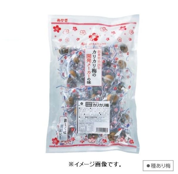 ＜特長＞ ●塩味と酸味のバランスが絶妙な元祖「カリカリ梅」 ＜仕様＞ ●内容量：1袋380g ●保存方法：直射日光、高温多湿を避け、冷暗所にて保存してください。 ＜材質＞ ●原材料：梅（中国）、漬け原料（食塩、醸造酢、酒精、果糖ぶどう糖液糖...