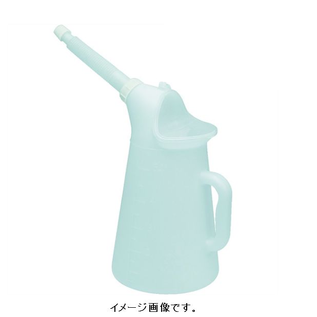 ＜特長＞ ●ノズル先端キャップと本体フタにより、ゴミやホコリ・虫などが入りにくい設計です。 ＜仕様・規格＞ ●目盛付(500mlごと) ●本体、ノズル：白 ●フタ、ノズル取付キャップ、ノズル先端キャップ：白 ●適合ノズル：TOJ-MN（発注...