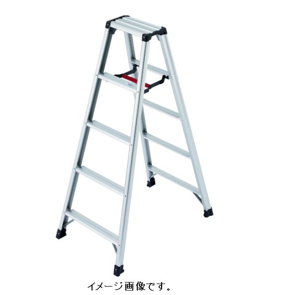 ＜特長＞ ●軽さに似合わず高い強度を誇ります。 ●グッドデザイン賞を受賞しています。 ●開き止めがワンタッチバーになっており片手で折りたためます。 ●工具などを置ける便利な天板トレー形式 ＜用途＞ ●内装工事や室内配線作業に最適です。 ＜仕...