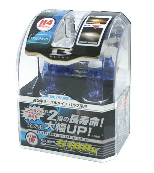 【タイプ】エクセレントホワイトバルブ　BL　S102 【適合形状】H4 H4U ※注意※ ・外車には使用しないでください。光を変えると視界も変わる！ リレーハーネス不要の最上級クラスの光を放つバルブに変えてドライブをもっと楽しみませんか？ ...