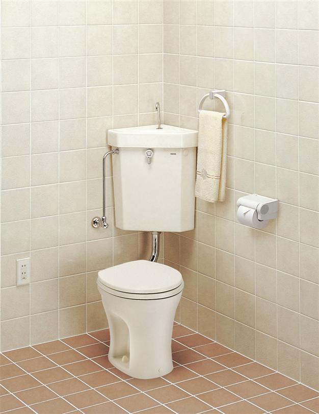 【楽天市場】TOTO(トートー)隅付形便器CS140＋S670BU手洗付 床排水：日の出ショッピングサイト