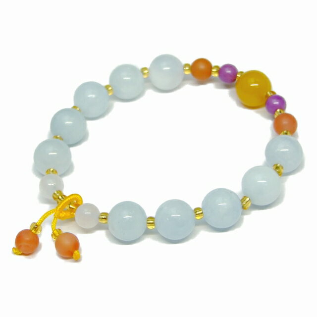 ※画像と同品質のものをお送りします。 オリジナルアクセサリー作りに是非どうぞ〜〜（m−m） ポーチに入れた状態で発送いたしますので、そのままプレゼントとしてご利用頂けます。 素材 天然：アクアマリン フォスフォシデライト イエローカルセドニ...