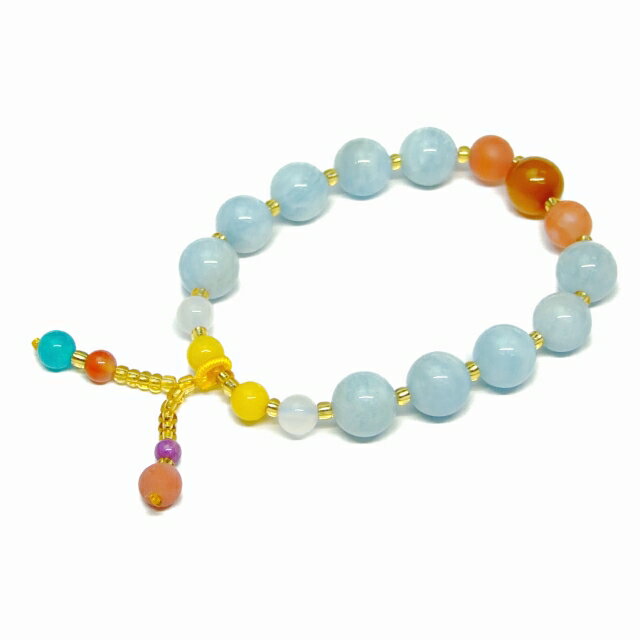 ※画像と同品質のものをお送りします。 オリジナルアクセサリー作りに是非どうぞ〜〜（m−m） ポーチに入れた状態で発送いたしますので、そのままプレゼントとしてご利用頂けます。 素材 天然：アクアマリン フォスフォシデライト イエローカルセドニ...