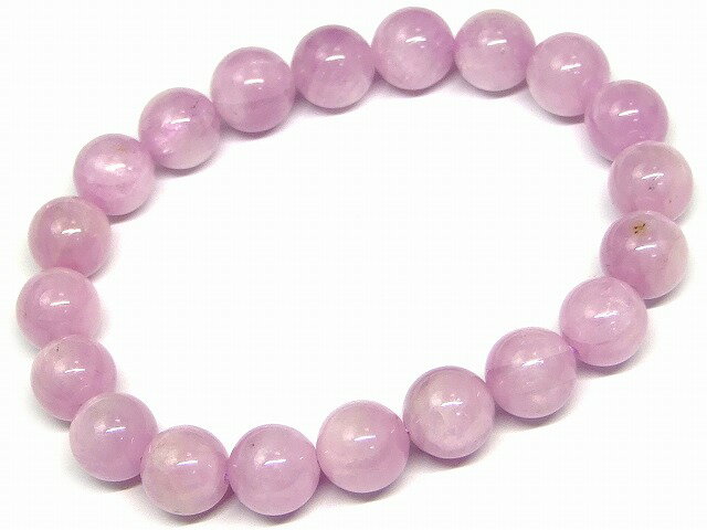 ※画像と同品質のものをお送りします。 オリジナルアクセサリー作りに是非どうぞ〜〜（m−m） ポーチに入れた状態で発送いたしますので、そのままプレゼントとしてご利用頂けます。 素材 天然：クンツァイト サイズ・重さ 約：重さg　玉径9mm・±...