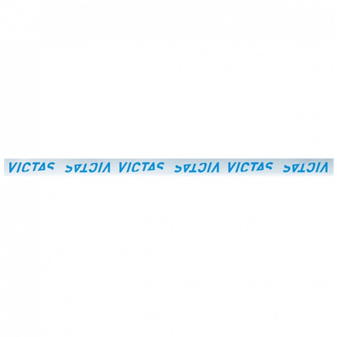 VICTAS ビクタス 卓球 サイドテープ ロゴ シルバー×ブルー メンテナンス 10mm ラケットサイドの保護に最適なVICTASサイドテープ ラケットサイドの保護に最適なVICTASサイドテープ 商品名：VICTAS サイドテープ ロゴ...