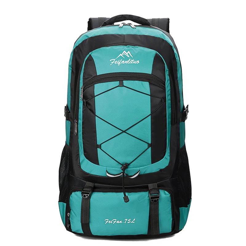 [RaoRanDang] 登山リュック 防水軽量耐久性75L大容量ハイキングバックパックハイキング、旅行、登山、キャンプアウトドア、釣りに適しています…