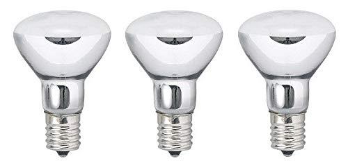 【白熱電球】ミニレフ電球 40W 口金E17 R45E17-100V40W アルミニウム真空蒸着・ホワイト 高演色性・調光対応 （ミニレフ球 ミニレフ電球）集光性が高いので、スポットライトやディスプレイ照明として使用するのがおすすめです。店...