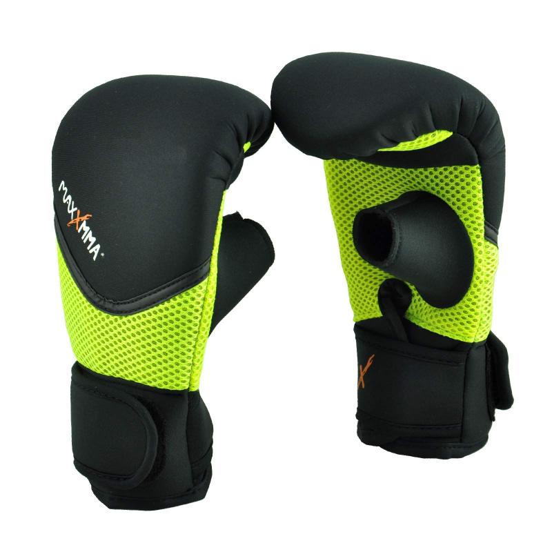 MaxxMMA ボクシンググローブ ネオプレ ウォッシャブル パンチンググローブ 通気性 洗える キックボクシング トレーニンググローブ素材：ネオプレン。おおよその寸法：S/M 幅4.25インチ x 長さ10.25インチ、L/XL 幅4.5...