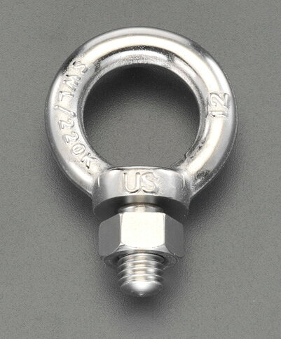 ●材質:ステンレス(SUS304)●仕上げ:電界研磨●ねじ径:M10×18●内径:25mm●線径:8mm●使用荷重:140kg000012087563楽天 HD店　