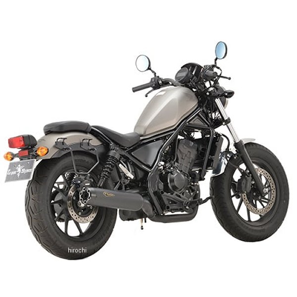 アールズギア r's gear スリップオンマフラー ワイバンクラシック17年以降 ホンダ Rebel250 適合型式:2BK-MC49カラー:ブラック重量:2.8(STD:4.7)・オイル交換可・オイルフィルター交換可・純正オプションパニ...