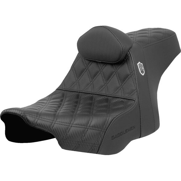 サドルメン Saddlemen シート SDC PERFORMANCE GRIPPER W/ バックレスト24年 ハーレー FLHX Street Glide 24年 ハーレー FLTRX Road Glide 24年 ハーレー FLTRX...