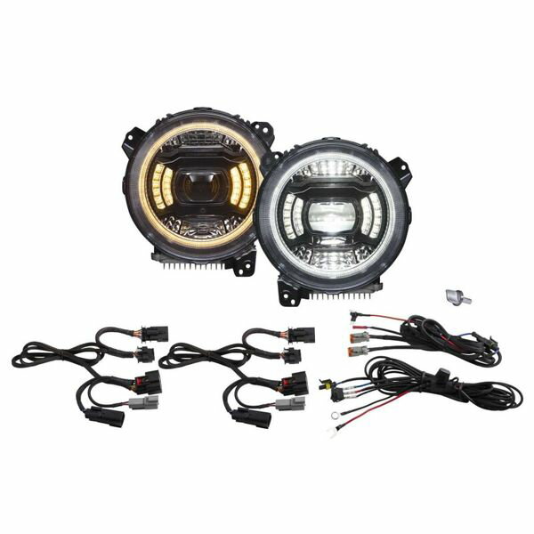 Diode Dynamics 18-23 Jeep JL Wrangler Elite Max LED Headlampsメーカー：Diode Dynamicsメーカー品番：DD5165・掲載画像は、カタログより抜粋した参考画像となっており...