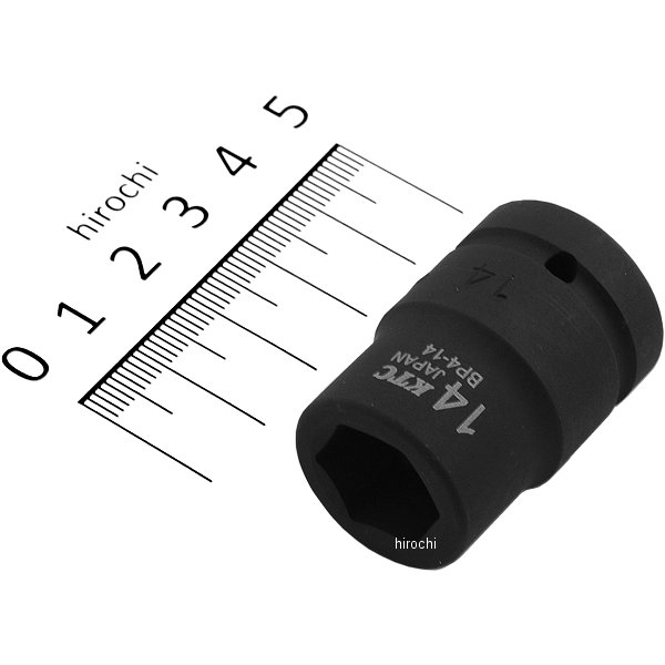 12.7sq インパクトレンチ用ソケット(標準) 14mmBP4-14-KC楽天 HD店　