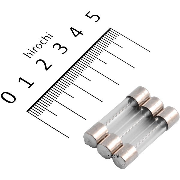 ●直径:6.4mm●全長:30mm●電圧:250V●電流:15Aセミタイムラグ型精密機器、制御用回路に。3本価格000012200298 HD　