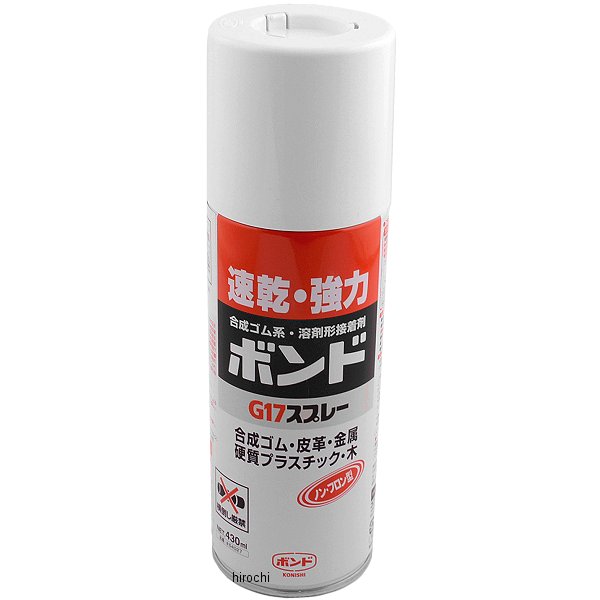 ●内容量:430mlほとんどの軟硬質材に対応し、耐熱特性を始め、耐湿性や耐候性に優れています。合成ゴム・皮革・金属・硬質プラスチック・木等に000012022331楽天 HD店　