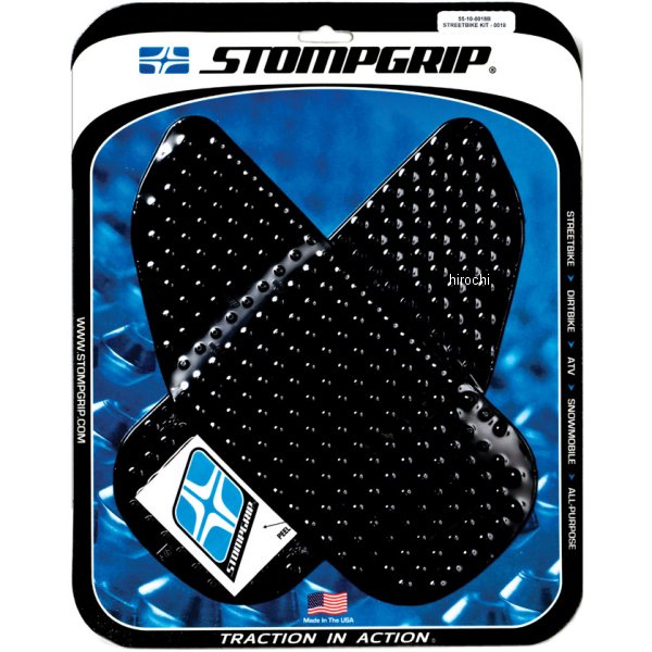 ストンプグリップ STOMPGRIP タンク グリップ ボルケーノ03年 ホンダ CBR954RRカラー:黒材質:エラストマー樹脂レーシングスーツやレザーパンツはもちろん、オフロードウエアやジーンズであってもトラクションを発揮。衰えることが...