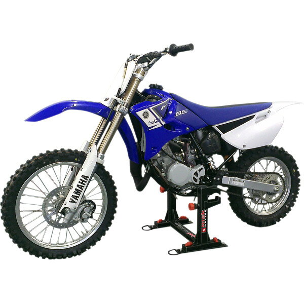 RISK RACING LOCK-N-LOAD ジュニアトランスシステムバイクはシュラウド同士で積載可能ストラップ、輪止め、フロアアンカーは必要ありませんトレーラー床からのクイックリリース。薄型プレートのみが床に残りますフォークシールの圧力...