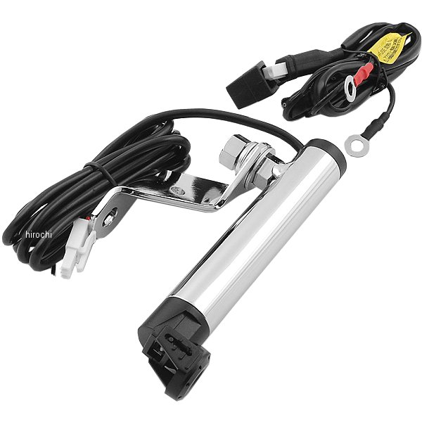 ハリケーン クランプバー USB電源付汎用カラー:クロームメッキバー長:100mmバー有効長:68mmバー径:Φ22.2mmステー高さ:52mm【USB電源ユニット】・12V車専用 ・USB出力5V2.1A・iPhoneやAndroid端末...