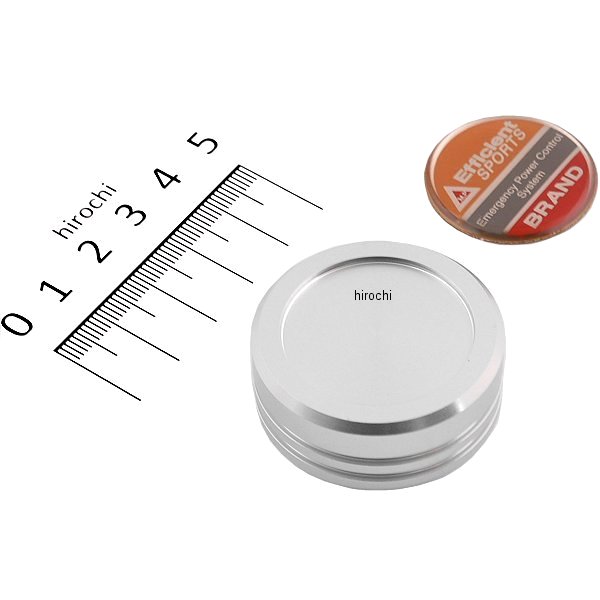 ポッシュ POSH クラッチマスターシリンダーキャップ ブレンボ内径φ32mmネジピッチ4mmS15用カラー:シルバー500055-03楽天 HD店　