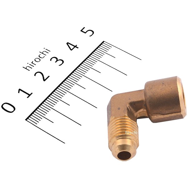 メスねじ(NPT)：1/8"オスねじ(フレアー）：1/4"材質：真鍮入数：1個サイズにより商品形状は若干異なります。000012002718 HD　