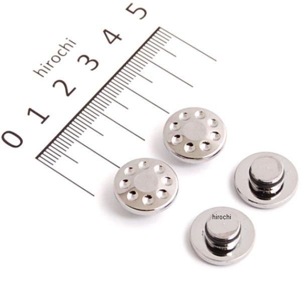 ポッシュ POSH キャップボルトカバーM10用カラー:クローム4個入り000821楽天 HD店　