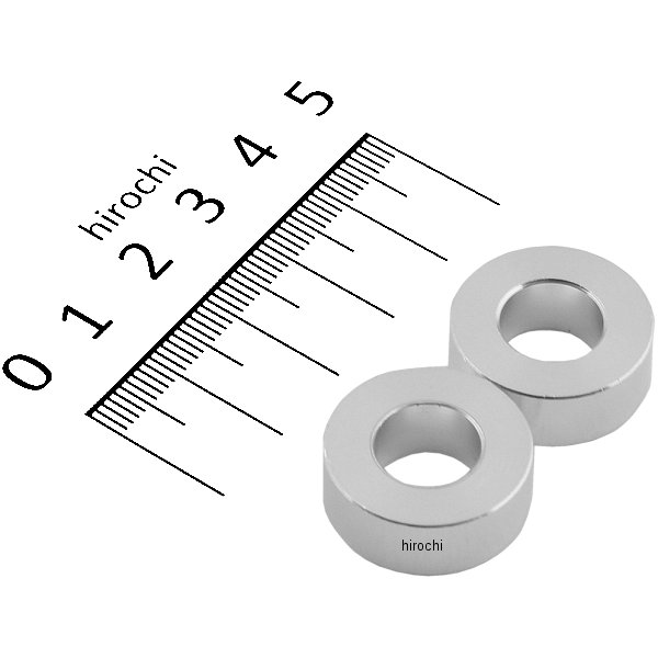 ポッシュ POSH ユニバーサルカラーセット内径10mm、外径21.6mm厚さ=8mmアルミ削り出し、アルマイト無し、これもチョットしたのときに必要100810楽天 HD店　