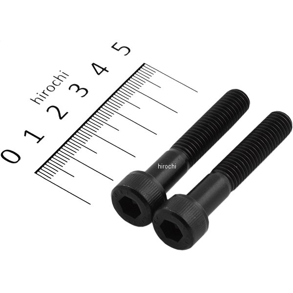 ポッシュ POSH キャップボルトセット汎用サイズ:M8x45mmカラー:ブラック素材:ステンレス入数:2本入最大径 (ヘッド):12.8mm900845-K2楽天 HD店　