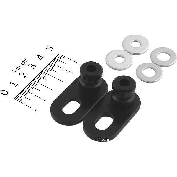 ポッシュ POSH プレートウインカーステー汎用カラー:ブラック素材:スチール取り付けネジ径:6mm、8mmに対応6mm、8mm平ワッシャー付き入数:2個オリジナルウインカー専用ユニバーサルタイプ090096-06楽天 HD店　