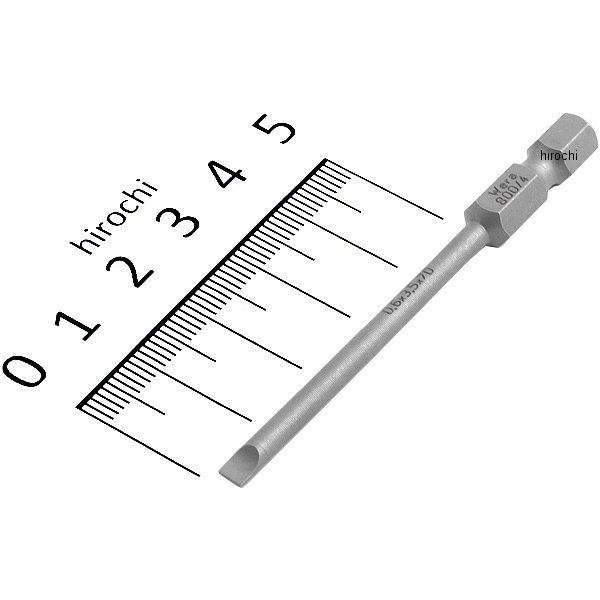 ●六角シャンク…1/4”●サイズ(mm)…0.6×3.5●全長…70mm000012052113楽天 HD店　