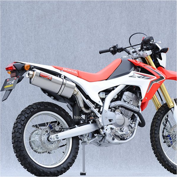 ヤマモトレーシング スリップオンマフラー12年-16年 ホンダ CRF250Lサイレンサー:チタン(三角形×400mm)音量:90dbタンデム:○ドレインボルト:○オイルエレメント:○純正マフラーカバー使用不可JMCAプレート付き10263...