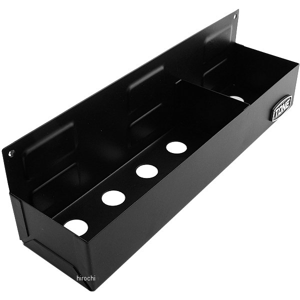 材質：スチールサイズ：310X75X90(H)mm重量：0.95kg耐荷重：20N(2.0kgf)穴径：20mm(12穴)スプレー缶(φ55mm)3本収納可能マグネット固定式底面の穴を利用して、ドライバー等を立てることができます。固定仕切付...