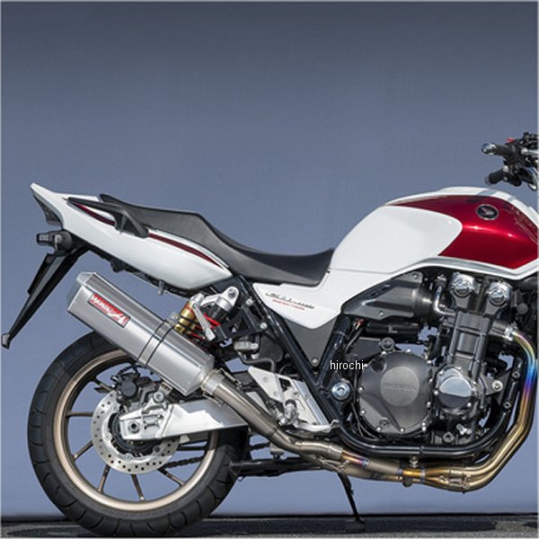 ヤマモトレーシング フルエキゾーストマフラー14年-17年 ホンダ CB1300スーパーフォア ABS14年-17年 ホンダ CB1300スーパーボルドール ABSエキパイ:チタンサイレンサー:チタン(三角形×400mm) アルミ削り出しエ...