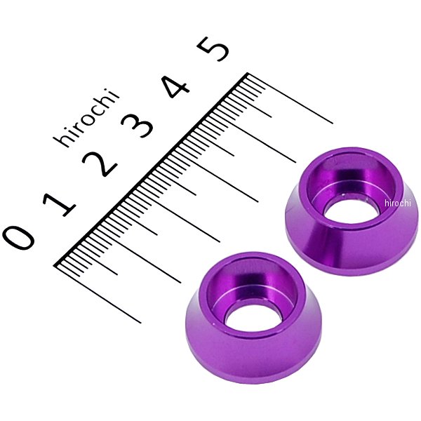 ポッシュ POSH キャップボルトホルダー汎用サイズ:M8カラー:パープル2個素材:ジュラルミン削り出し、アルマイト仕上げキャップボルト専用デコレーションワッシャ、カウル取付き時などにご使用ください。200307楽天 HD店　