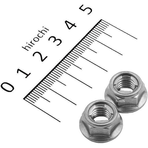 ポッシュ POSH フランジロックナットセット汎用サイズ:M8材質:ステンレス製入数:2個入り金属製ですので樹脂を使用しているナイロンナットなどに比べて、熱による影響を受けません。900158-S2楽天 HD店　