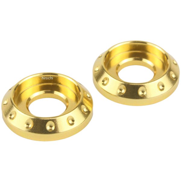 ポッシュ POSH マシンドワッシャー NASAタイプM6用カラー:シャンパンゴールド入数:2個入サイズ:外径:約15mm/厚み:3.5mm004186-12楽天 HD店　