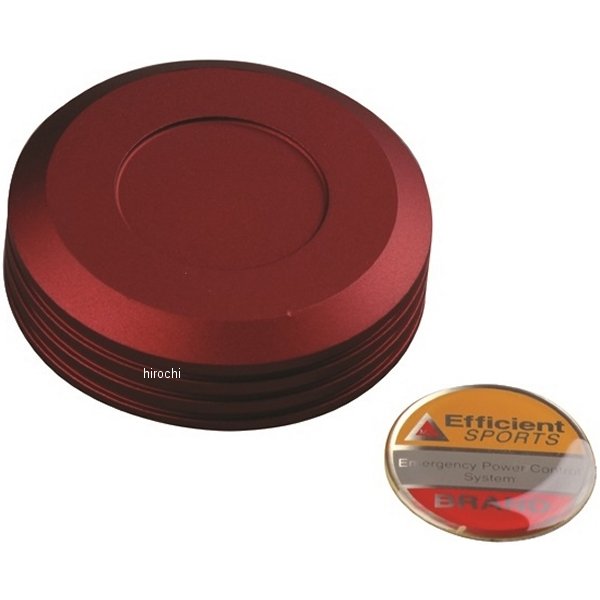 ポッシュ POSH マスターシリンダーキャップ汎用カラー:マットレッド【サイズ】・内径:φ52mm・ネジピッチ:4mm仕様:ネジ込み式500051-22楽天 HD店　