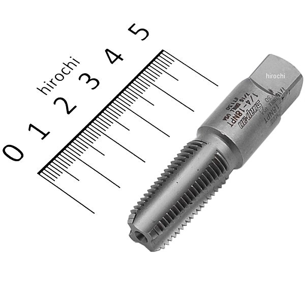 NPTアメリカ管ネジ規格タップです。ネジ山のサイズ：1/4インチ-18NPTアメリカ管ネジ規格※商品お届け時期につきまして、通常は一か月半前後となっておりますが仕入れ先の出荷状況により、お時間を頂戴する場合がございます。※商品手配後に、供給...