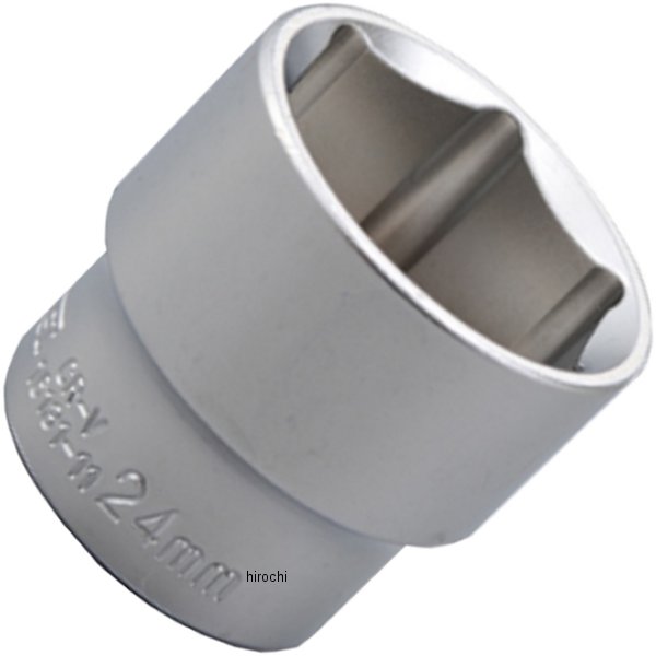 デイトナ 六角ソケット(ショート)6ポイントサイズ:24mm差込:3/8インチD1:31.8mm x D2:27mm x L:30mm重さ:87g97738楽天 HD店　