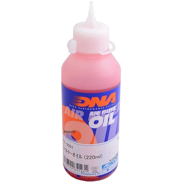 ディーエヌエー DNA フィルターオイル内容量:220ml【特徴】コットンフィルターは目詰まりを起こしても、洗浄とオイル充填のメンテナンスを行えば再利用が可能です。DNAエアフィルターのメンテナンスには、専用の高品質オイルとクリーナーをご使...
